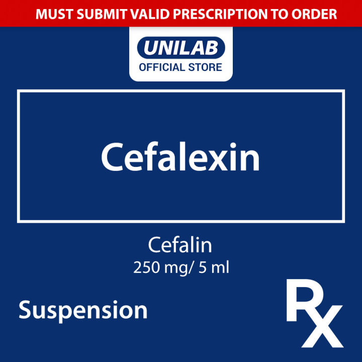 Rx: CEFALIN 250 MG SUS 60 ML | Lazada PH