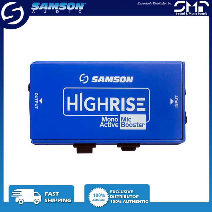 SAMSON MA25 High Rise Mono Active Mic Booster MA-25 | Lazada PH