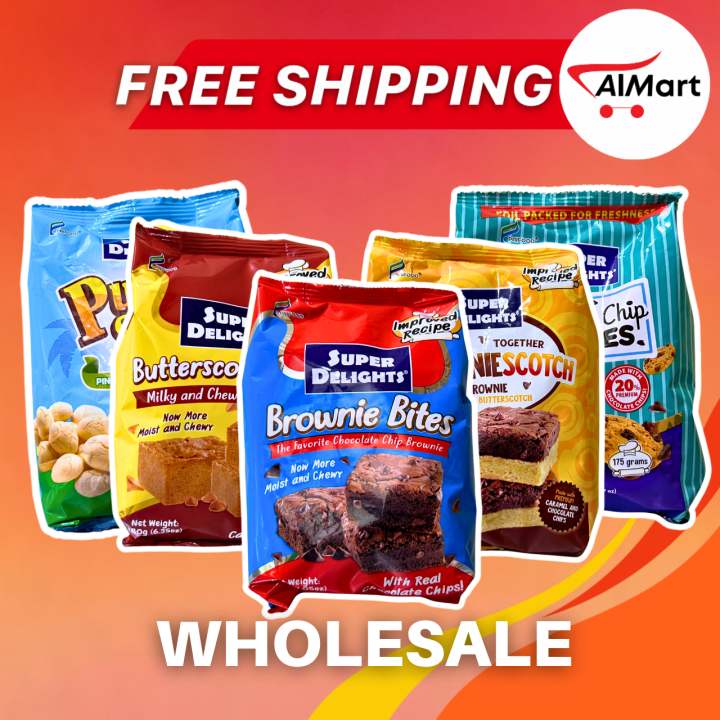 WHOLESALE! SUPER DELIGHTS PRODUCTS (200 GRAMS) (24 PIECES PER BOX ...