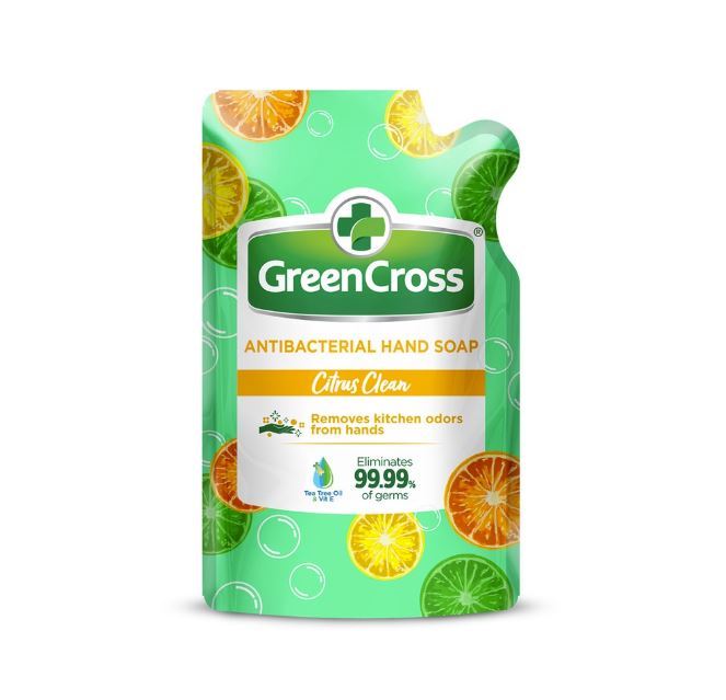 Green Cross Antibacterial Hand Soap Citrus Clean SUP 450ml | Lazada PH