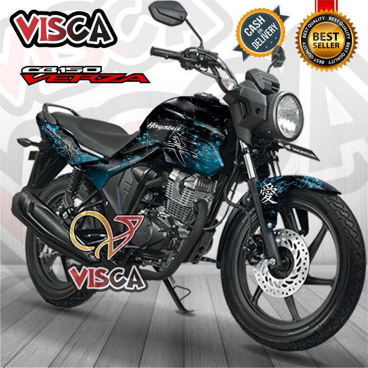 Decal CB 150 Verza Full Body Variasi Stiker CB 150 Verza Full Body ...