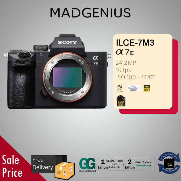 SONY Alpha A7III Body / A7 III / A7 mark III / ILCE-7M3 Body Only ...