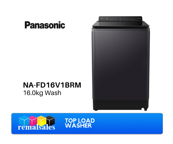PANASONIC NA-FD16V1BRM 16.0kg Inverter Top Load Washer | Lazada PH