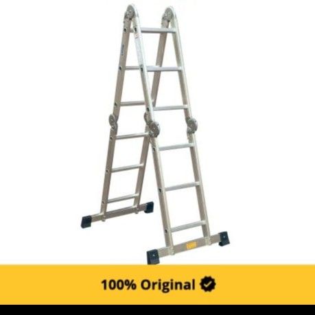 Krisbow Tangga Lipat Aluminium 4.4 Mtr - KW0103866 | Lazada Indonesia
