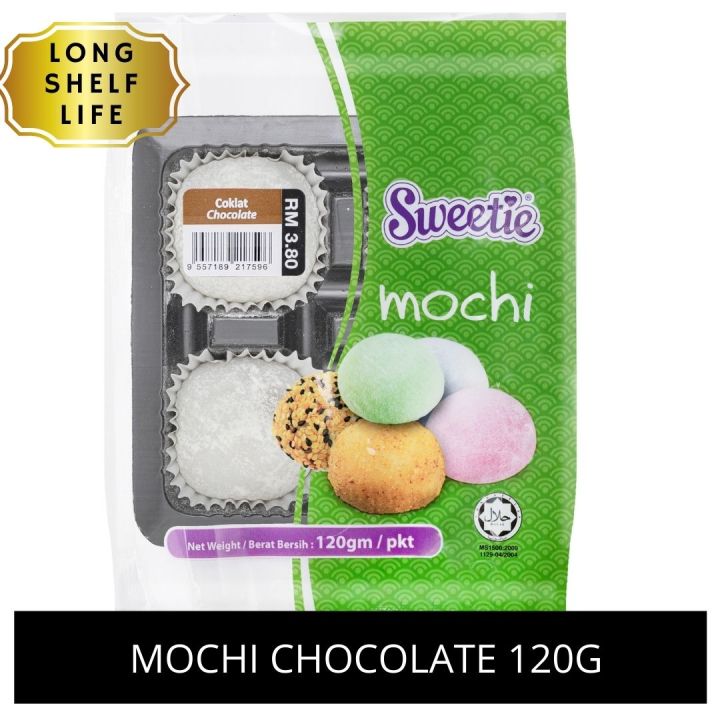 [Sweetie] 5 Flavours Japanese Rice Cake (Mochi Halal) Peanut Butter/Red ...