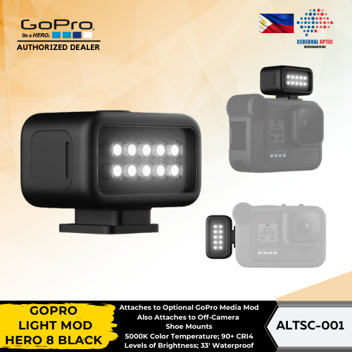 GOPRO LIGHT MOD for GoPro Hero 12/11/10/9/8 - Cerebral Optic ...