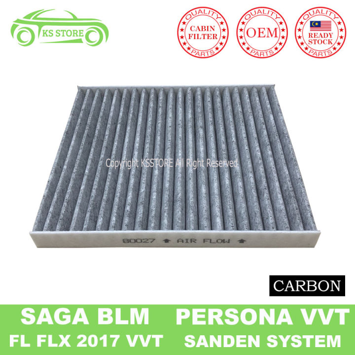 Saga BLM VVT FL FLX Persona VVT Carbon Cabin Air Filter Sanden System ...
