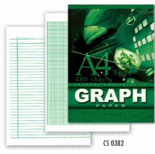 Graph Paper A4 70gsm 40 sheets (Kertas Graph) | Lazada