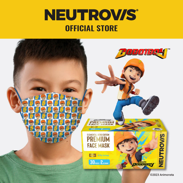 Wallpaper Boboiboy Pakai Masker