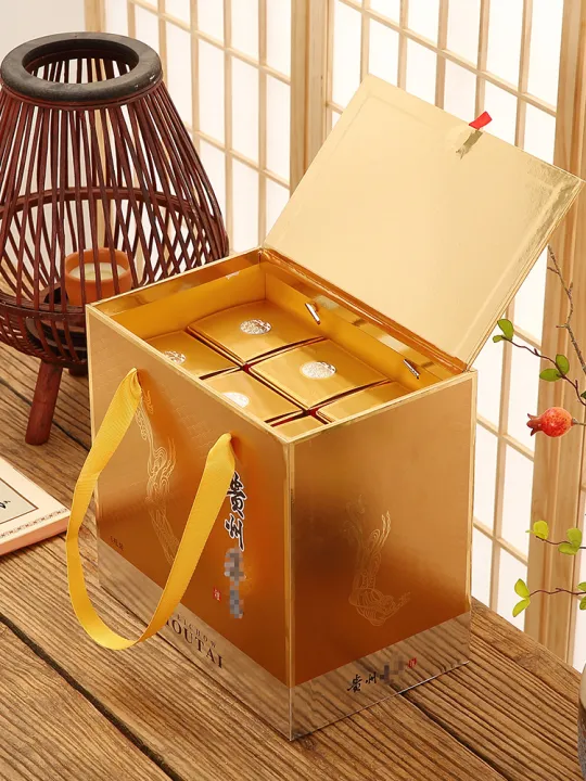 Maotai box special box gift box white wine box empty wine box custom ...