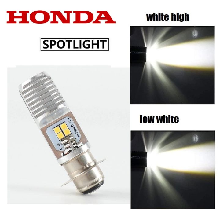 HONDA WAVE110 ALPHA MOTORCYCLE LED HEADLIGHT 8 LED BULB SUPER BRIGHT ...