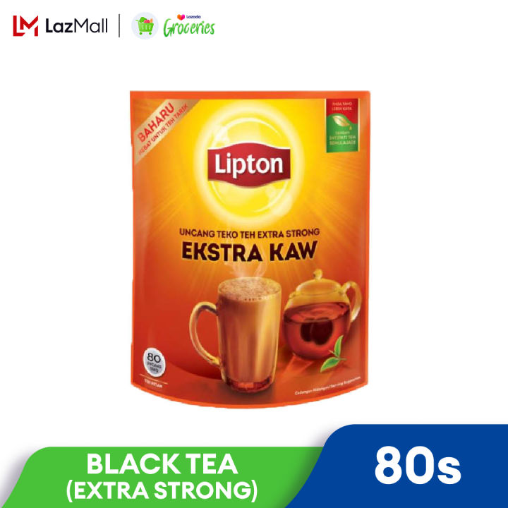 Lipton Potbags Black Tea Extra Strong 80s | Lazada