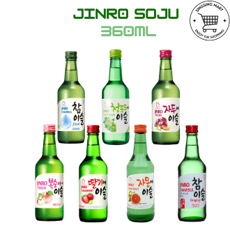 JINRO Korean Soju Beverage Assorted Flavors 360 ML | Lazada PH