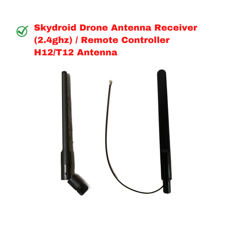 Skydroid T12/H12 Drone Antenna Receiver (2.4Ghz) Remote Controller ...