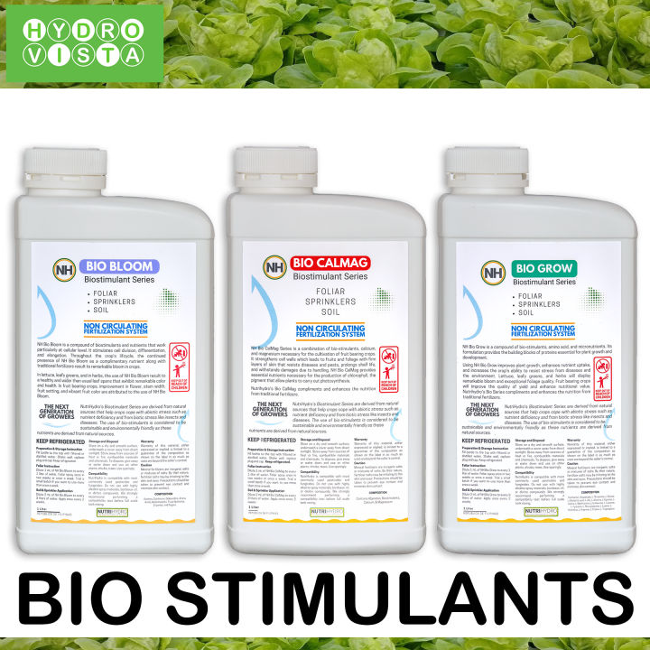 Nutrihydro Bio Stimulants | Bio Calmag | Bio Grow | Bio Bloom | Lazada PH