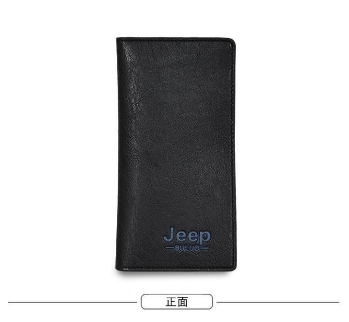 JEEP LONG Wallet Professional Men Fashion Modern Genuine Leather ...