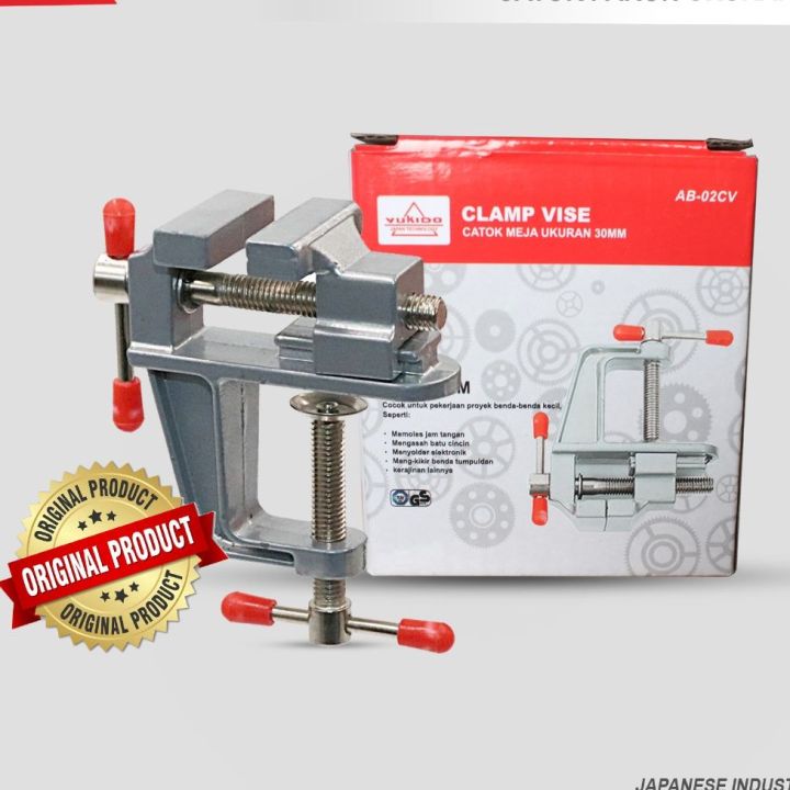 Mini table vice next Gen catok meja ragum mini clamp meja mini klem ...
