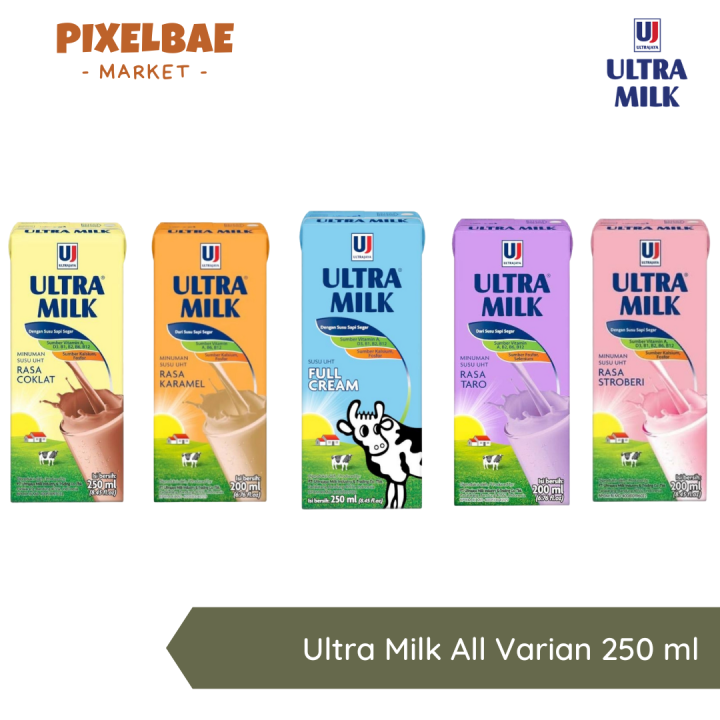 ULTRA MILK SUSU UHT 200 ML ALL VARIANT | Lazada Indonesia