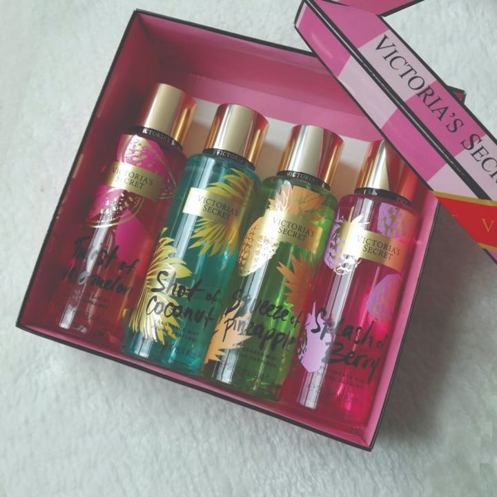 Body Mist for FRUITY 4 in 1 GIFT BOX set for women | Lazada