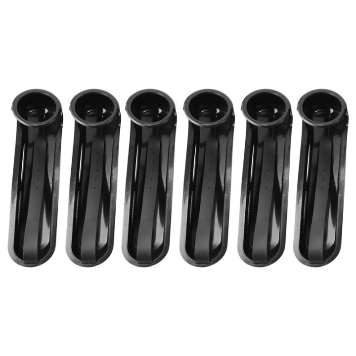 (AMET) 6PCS Pool Eight Ball Table Pocket Rail Slide Track Plastic ...