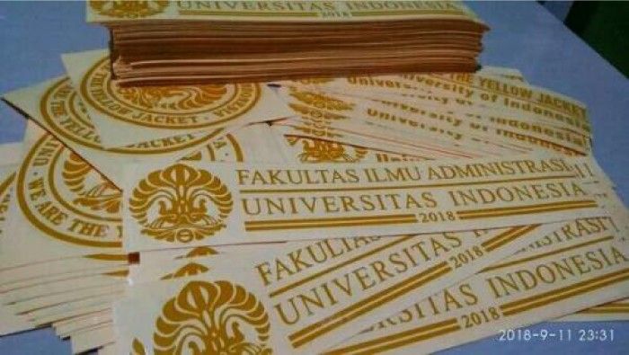 Sticker Stiker UI Universitas Indonesia UI ⭐⭐⭐⭐⭐ | Lazada Indonesia