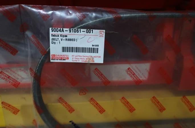 Daihatsu Ori Fan Belt Kipas Ac Grand Max Luxio 4Pk 750 9004A-91061 Sae ...