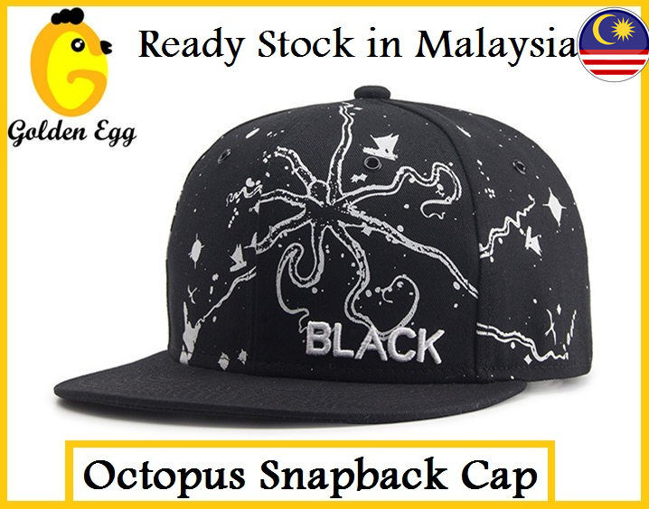 GEC Premium Quality Octopus Adult Snapback Cap Hiphop Cap Fashion Cap ...