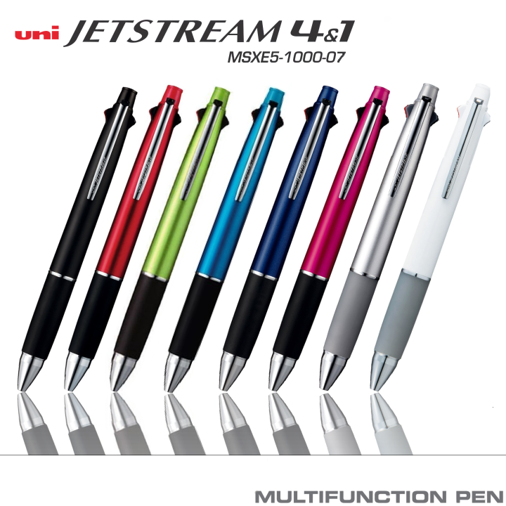 【Uni】Jetstream 4&1 Ballpoint Multi Pen 0.7mm MSXE5 1000 07 | Lazada