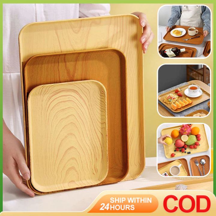 【Ready Stock】Multi-Sizes Plastic Tray Japanese Style Food Container ...