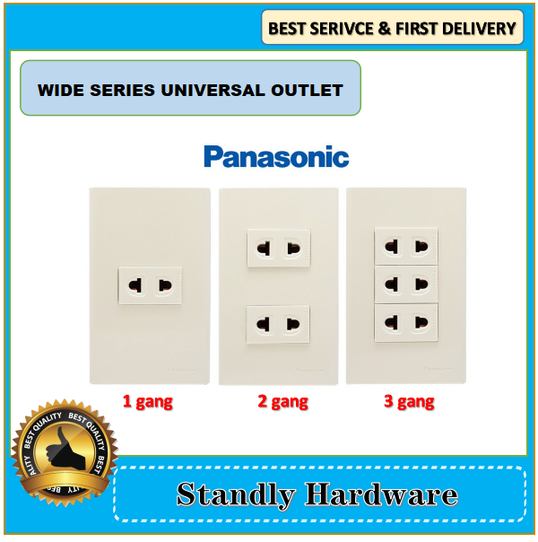 PANASONIC UNIVERSAL OUTLET Wide Series | Lazada PH