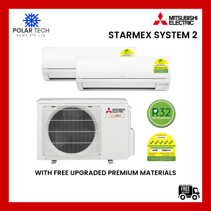 Mitsubishi Electric Starmex R32 System 2 | Lazada Singapore