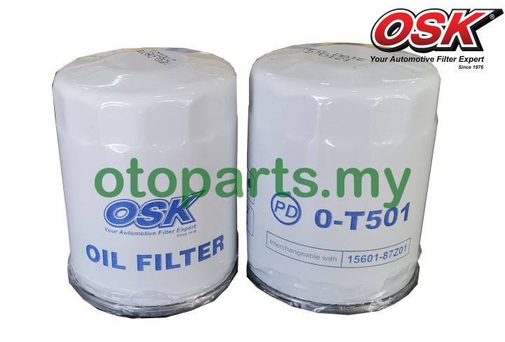 OSK Oil Filter O-T501 for Perodua Alza / Myvi / Kelisa / Kenari ...