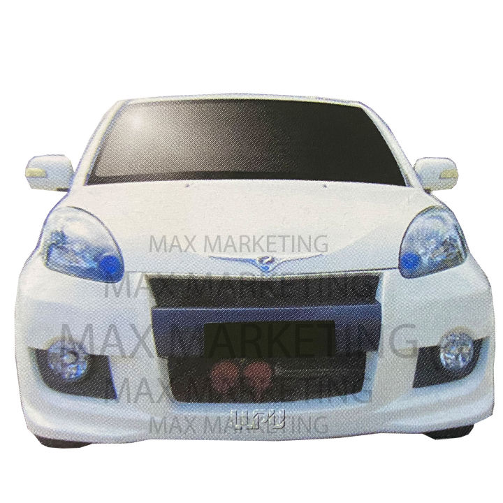 LL8048 (FIBER) PERODUA MYVI SE 08 SPORT FRONT BUMPER (FIBER GLASS)SKIRT ...