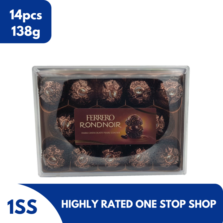 Ferrero Rondnoir Dark Chocolate, 14pcs 138g | Lazada PH