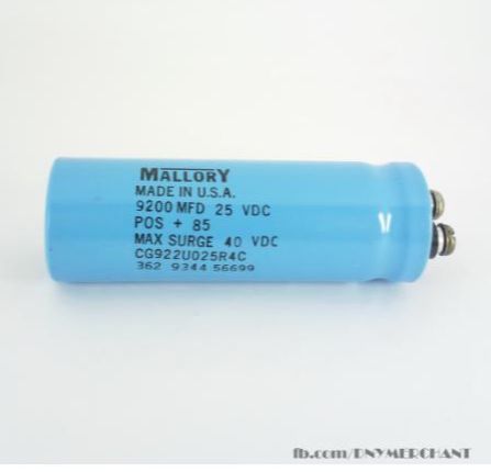 Mallory Capacitor Made in USA 9200MFD 25 VDC Max Surge 40VDC | Lazada PH