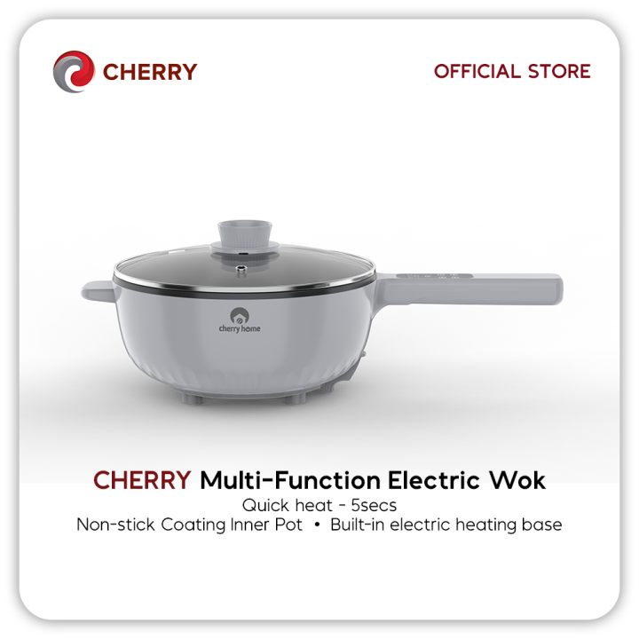 CHERRY Multi-Function Electric Wok 4L | Lazada PH