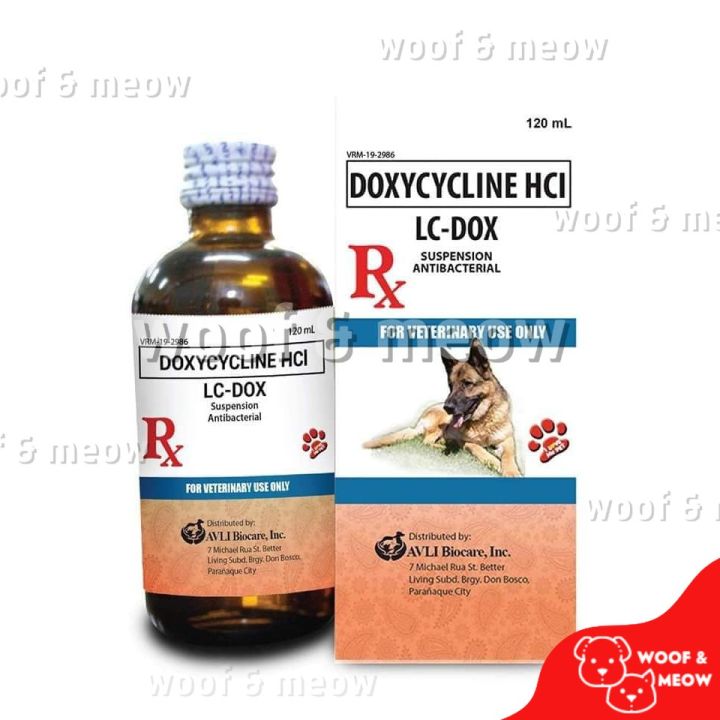 LC-DOX Suspension Antibacterial 60ML/120ML for Cats and Dogs | Lazada PH