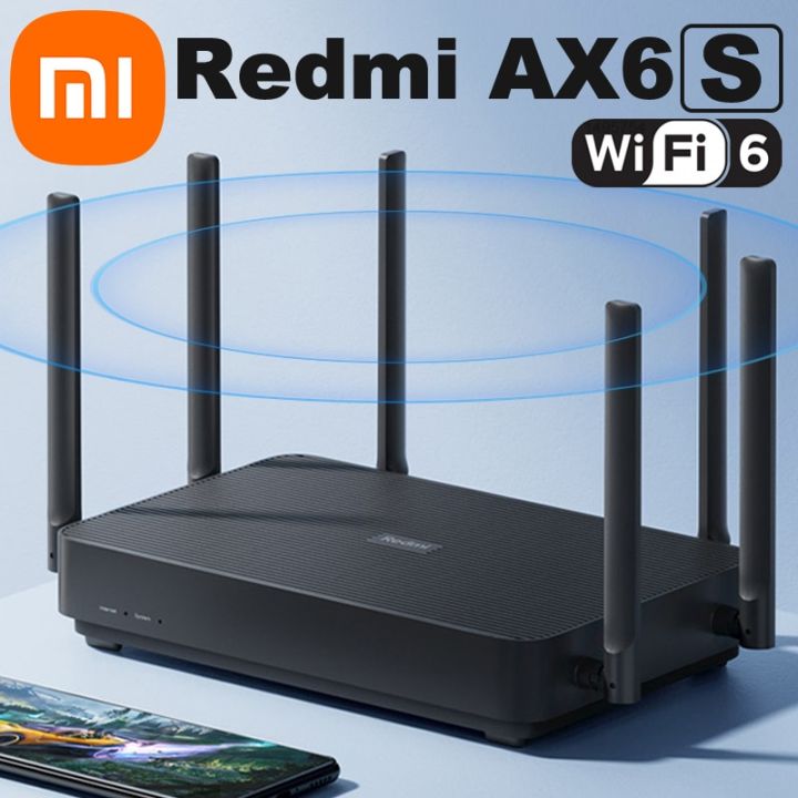 New 2023 Xiaomi Redmi Ax6S Wifi Router Signal Booster Repeater Extend Gigabit Amplifier Wifi 6 ...