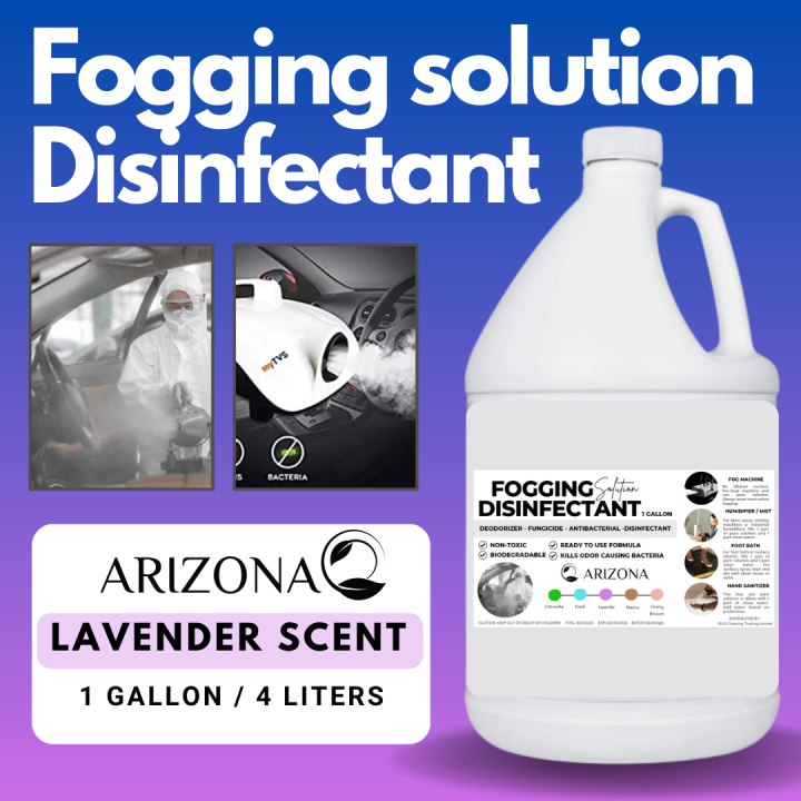 ARIZONA [LAVENDER-FOG], Fogging Solution, Disinfectant spray, Nano ...