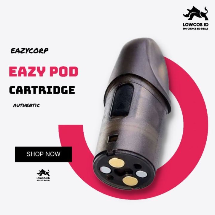 EAZY POD CARTRIDGE KUY CARTRIDGE 0.9 OHM 1.3 OHM SATUAN ORIGINAL ...
