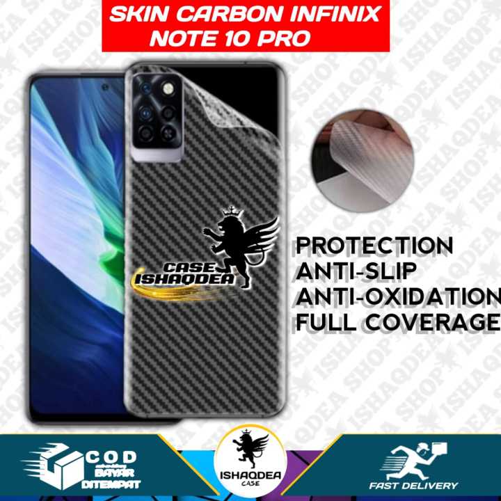 GARSKIN CARBON INFINIX NOTE 10 PRO/10 PRO NFC BACK SCREEN PRODECTOR ...
