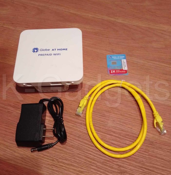 Globe at Home Prepaid WIFI ( 4G LTE / MODEL: HUAWEI B312-939 ) // with Globe at Home SIM 10GB ...