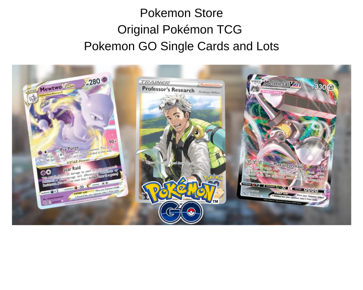 Original Pokémon TCG Pokemon GO Single Cards | Lazada PH