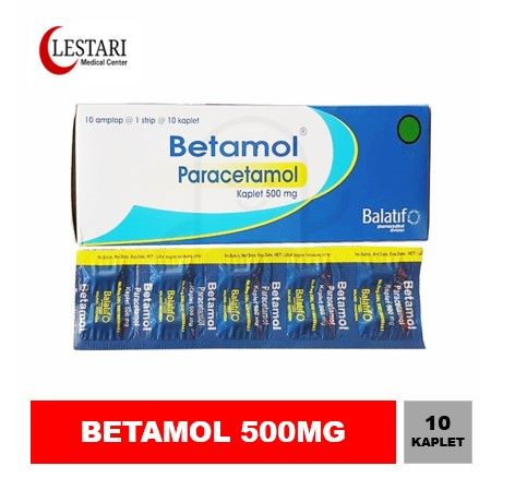 Betamol 10 Tablet - Paracetamol 500mg | Lazada Indonesia