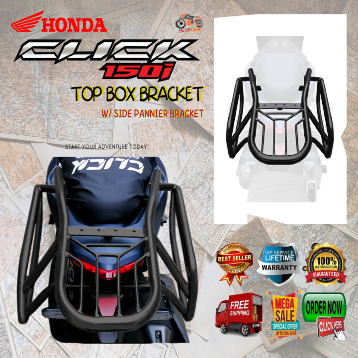 HONDA CLICK 150 ( VERSION 2 ) - HEAVY DUTY TOP AND SIDE BOX BRACKET ...