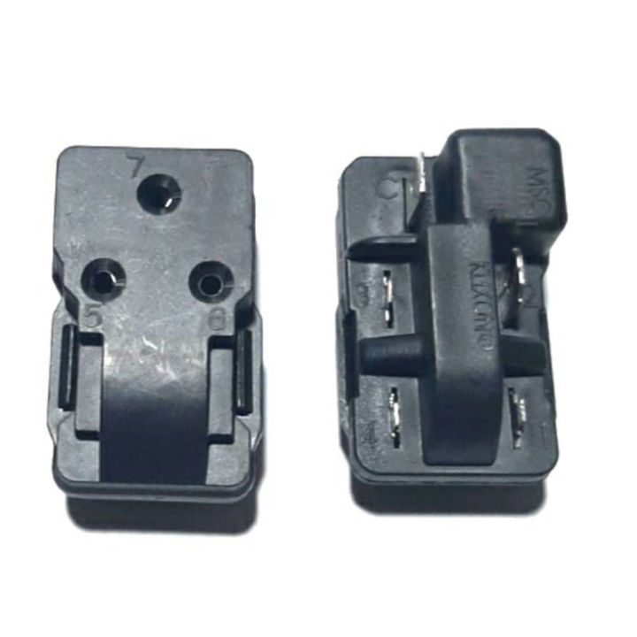 Relay ptc + Overload kulkas / Frezer / showcase klixon - 2 soket Kiri ...
