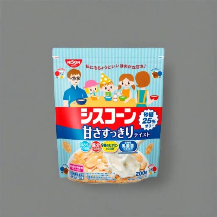 Nissin Cisco Ciscoon รสหวานสดชื่น คอร์นเฟลกส์อบกรอบ อร่อยเต็มคำ 200g ... Nissin Cisco Ciscoon รสหวานสดชื่น คอร์นเฟลกส์อบกรอบ อร่อยเต็มคำ 200g ...