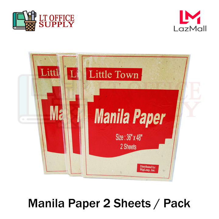 1 Pack Manila Paper 2 Sheets | Lazada PH