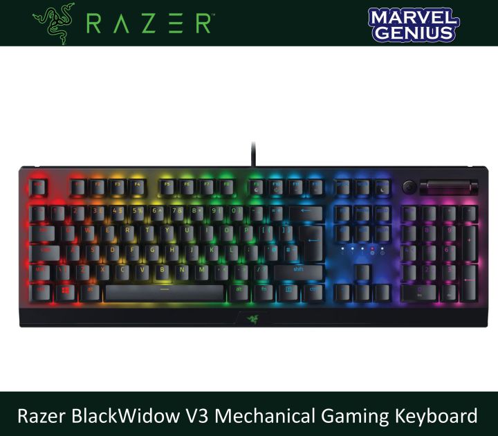 Razer Gaming Keyboards I Razer BlackWidow V3 Mechanical Gaming Keyboard with Razer Chroma RGB ...