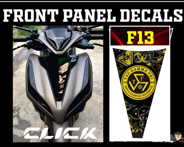 Click V2 Front Panel Decals Code #F13 | Lazada PH